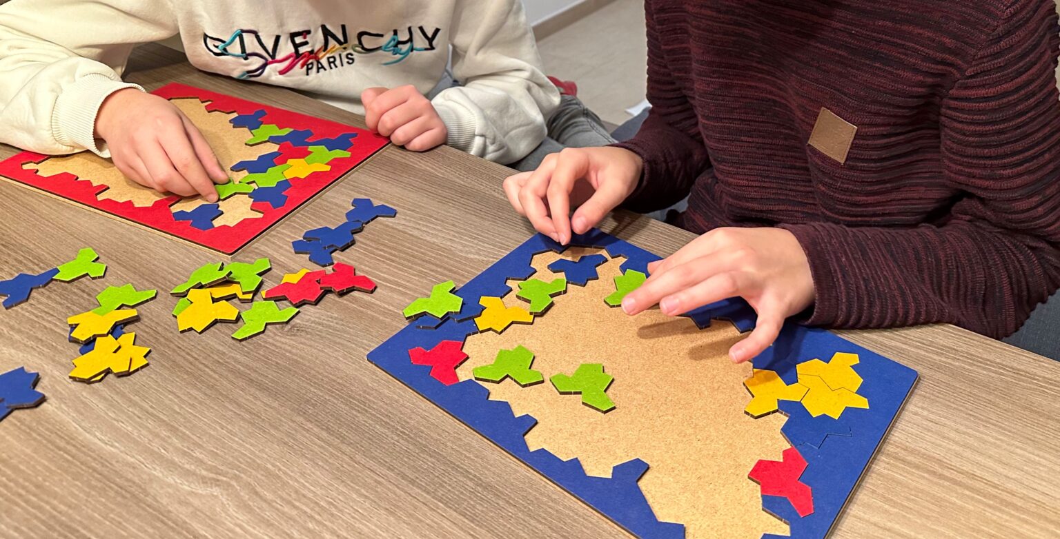 EinStein Puzzle Holzpuzzle Legespiel Knobelspiel Denkspiel