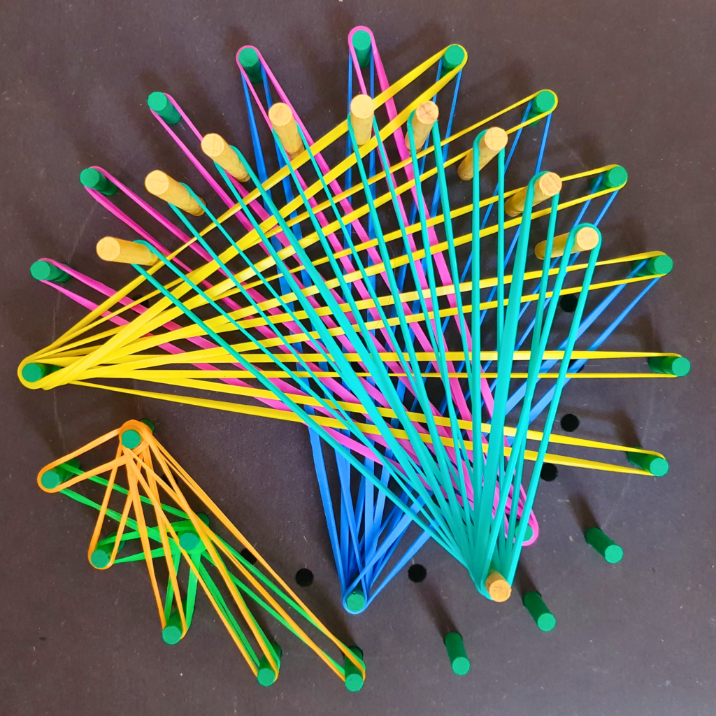 Geobrett GeoART stilvolles Geobrett Geoboard next level